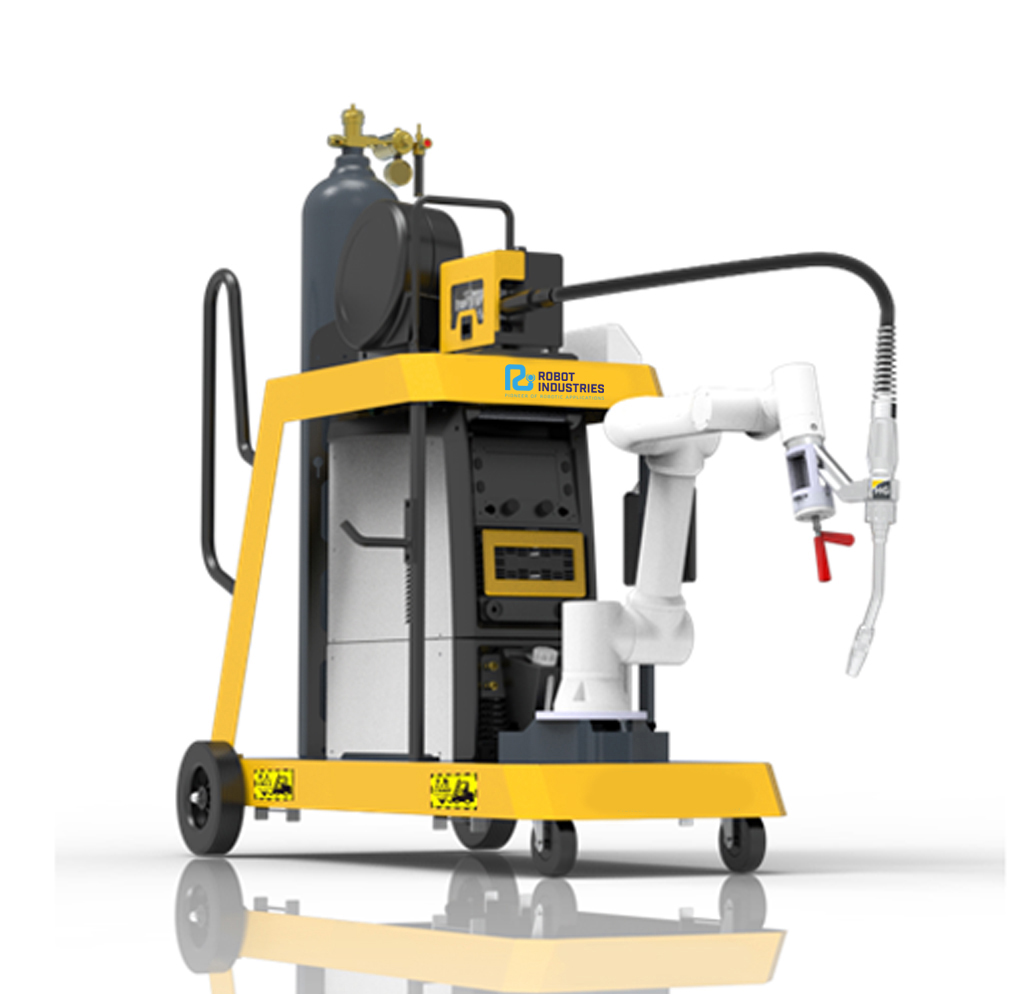 RI WD Collaborative trolley welding station | robotindustries.com